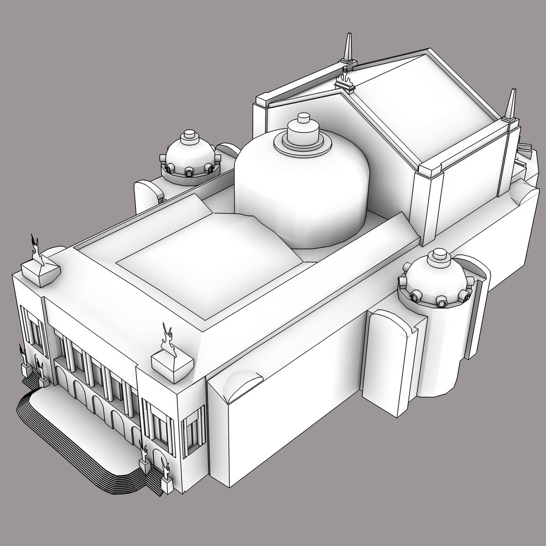 Free Opera Garnier 3D Model - TurboSquid 1922518