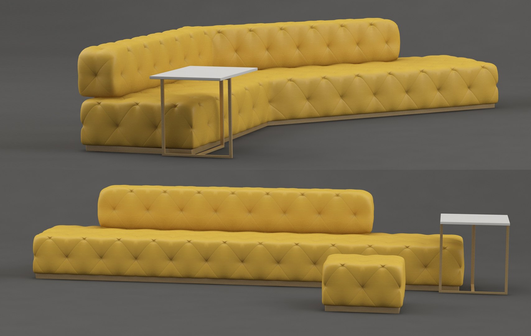 designer divan 3d model