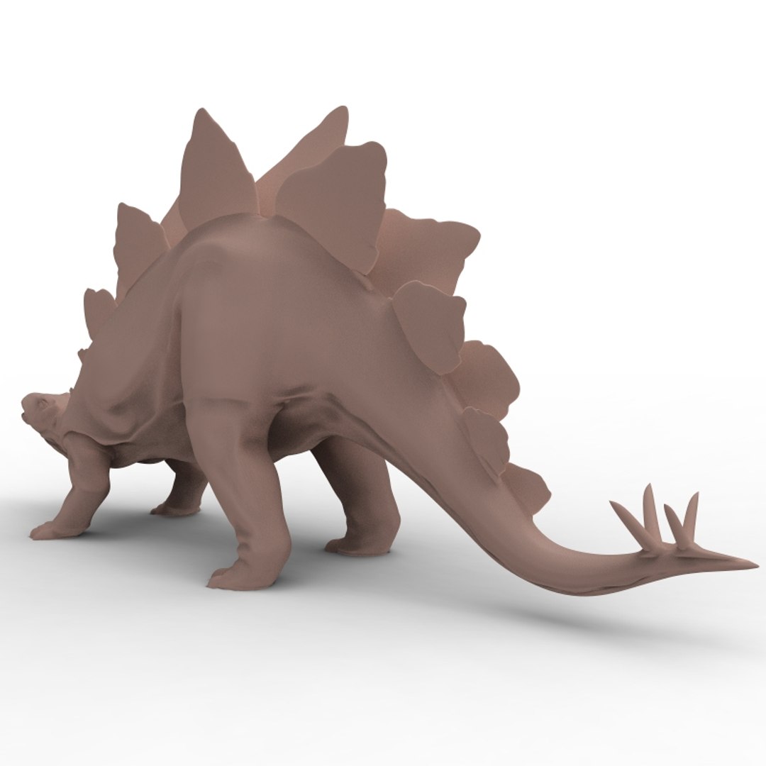 3d Ma Stegasaurus Stegosaurus Stegosaurid