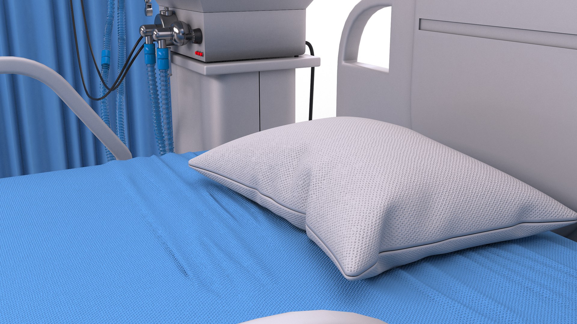 ICU Equipment 2 3D Model - TurboSquid 2092982