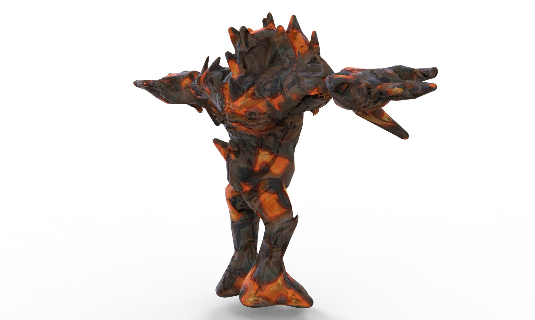 Monster magma model - TurboSquid 1451407