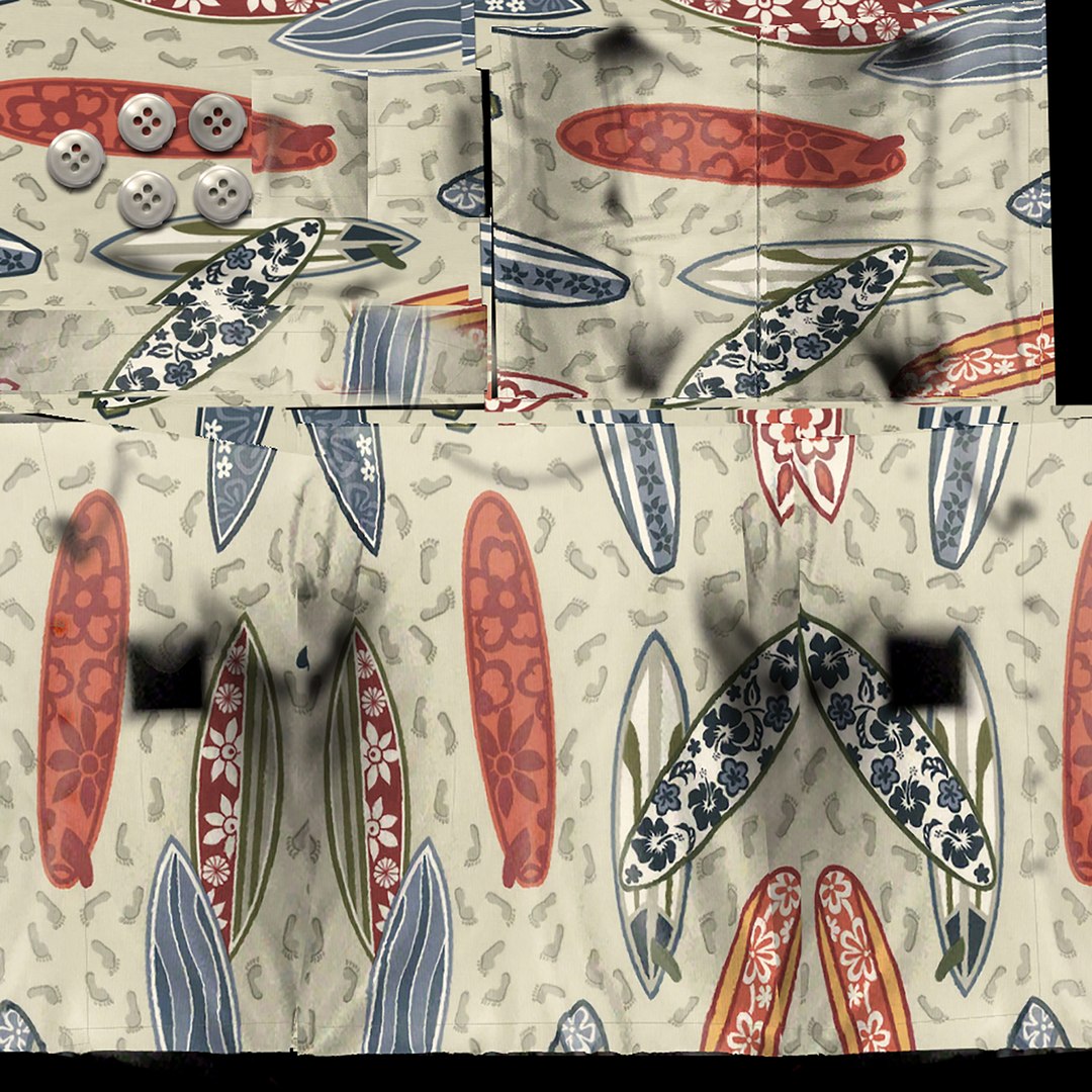 3D Mens Open Front Shirt Model - TurboSquid 1804614