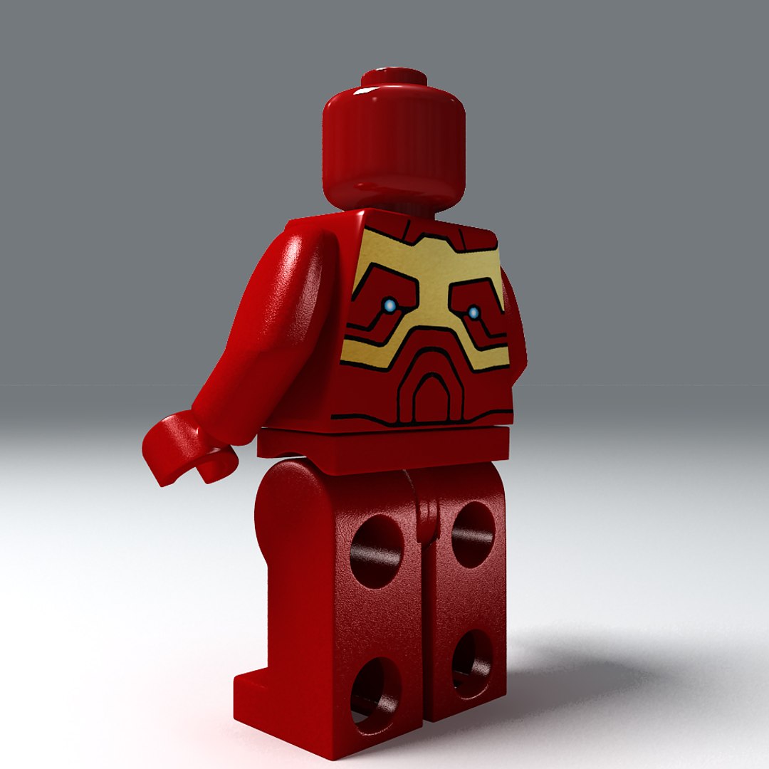 Lego Character 3d Max