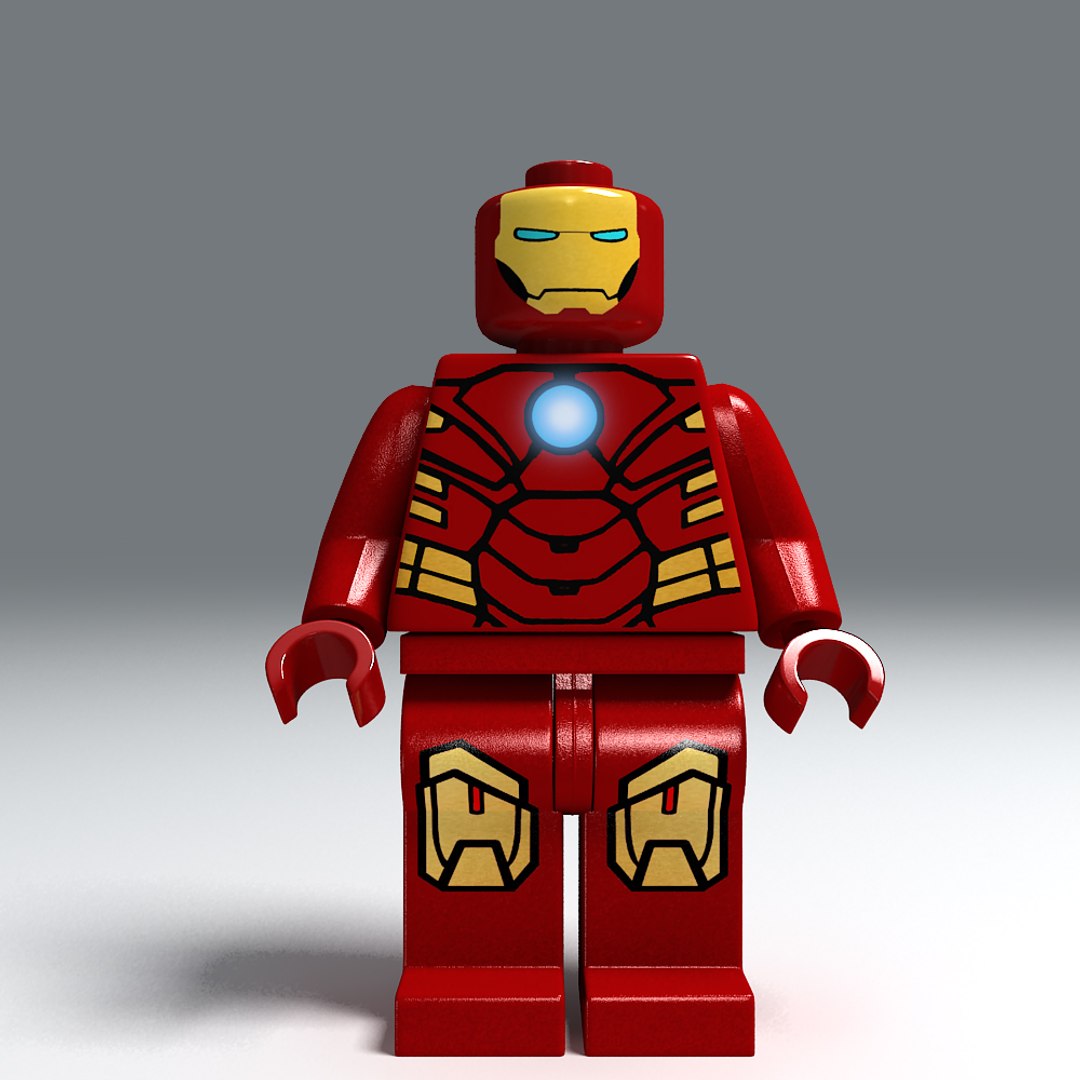 Lego Character 3d Max