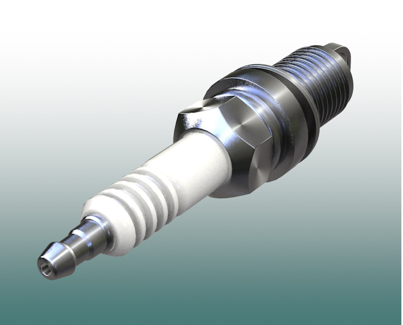 Plug Spark Plu 3d Model
