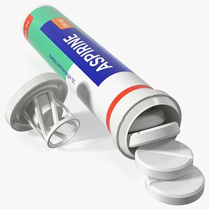 3D Aspirin Models - Browse & Download Formats - TurboSquid