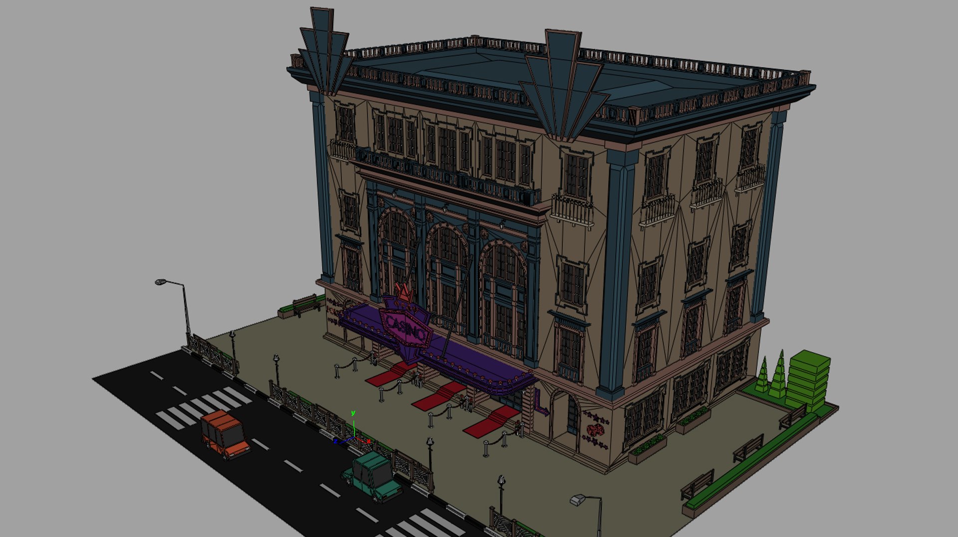 Set 07 Shop Store 3D Model - TurboSquid 1508554