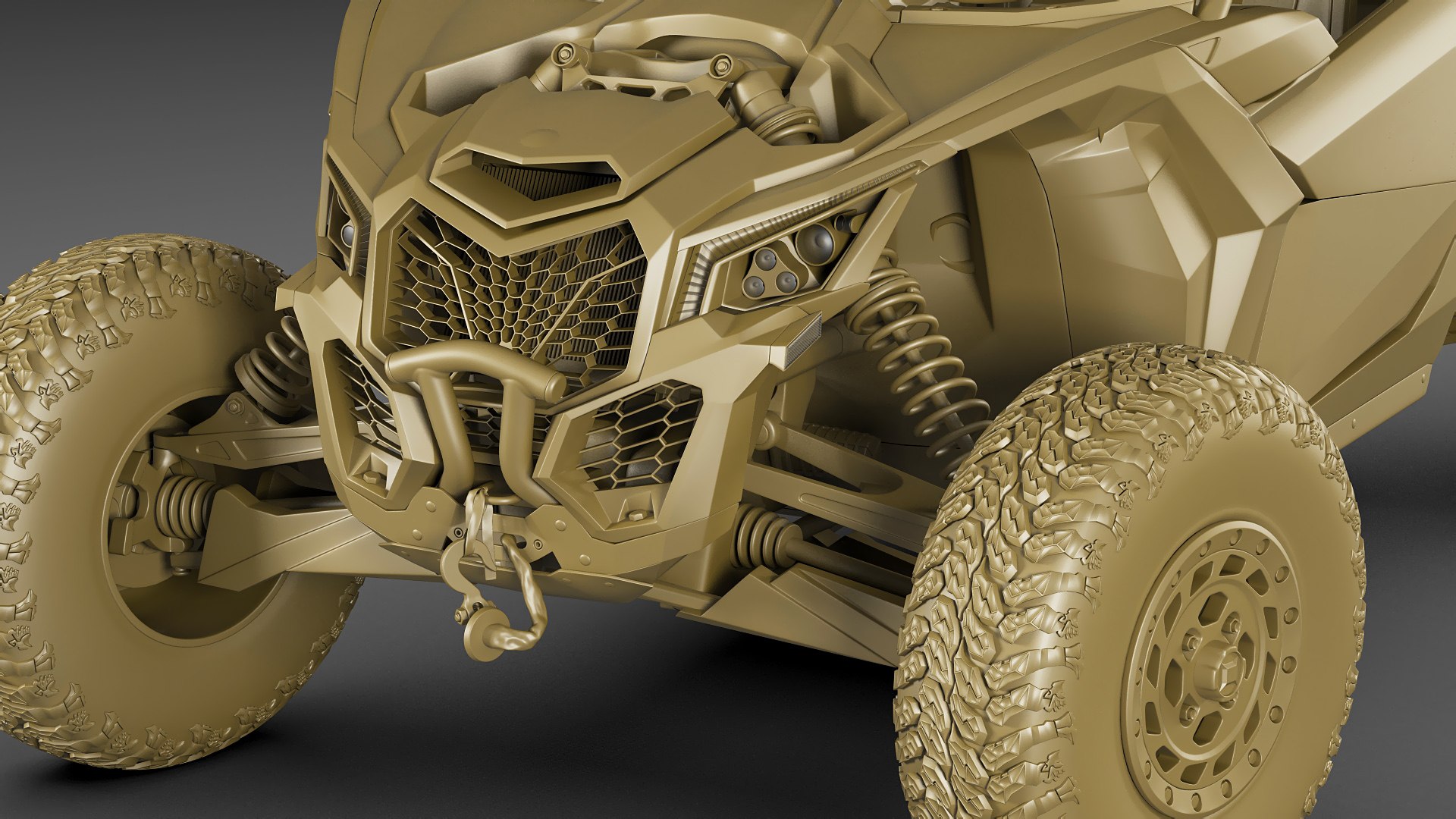 3D Can-Am MAVERICK X RC TURBO RR model - TurboSquid 1766411