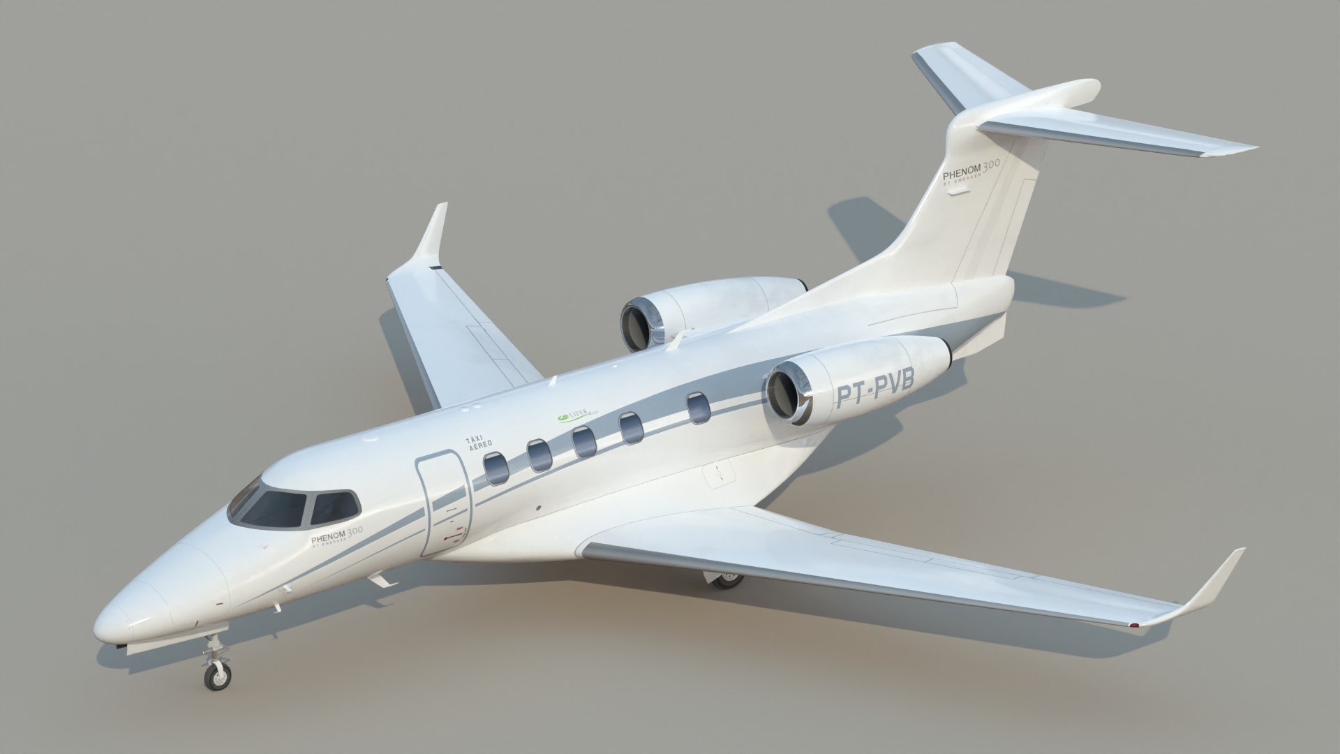 3D Phenom 300 By Embraer SC - TurboSquid 2370032