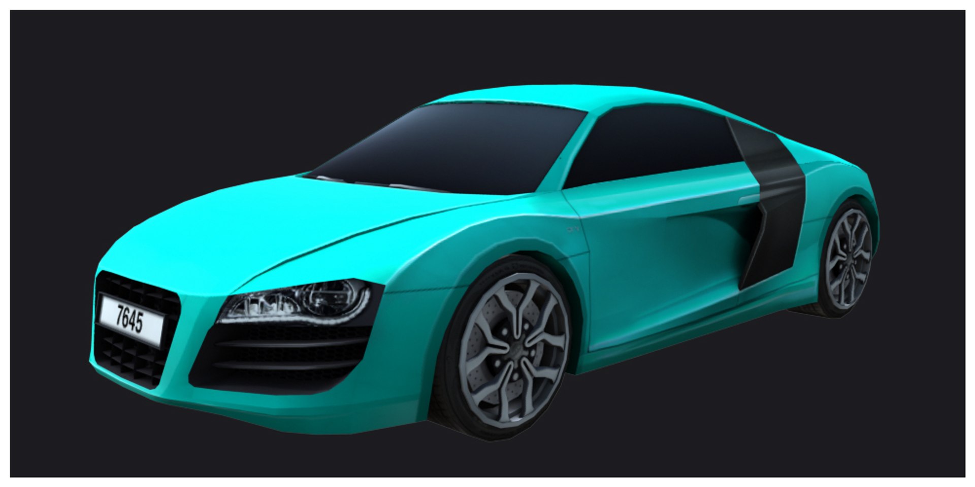 3d car model