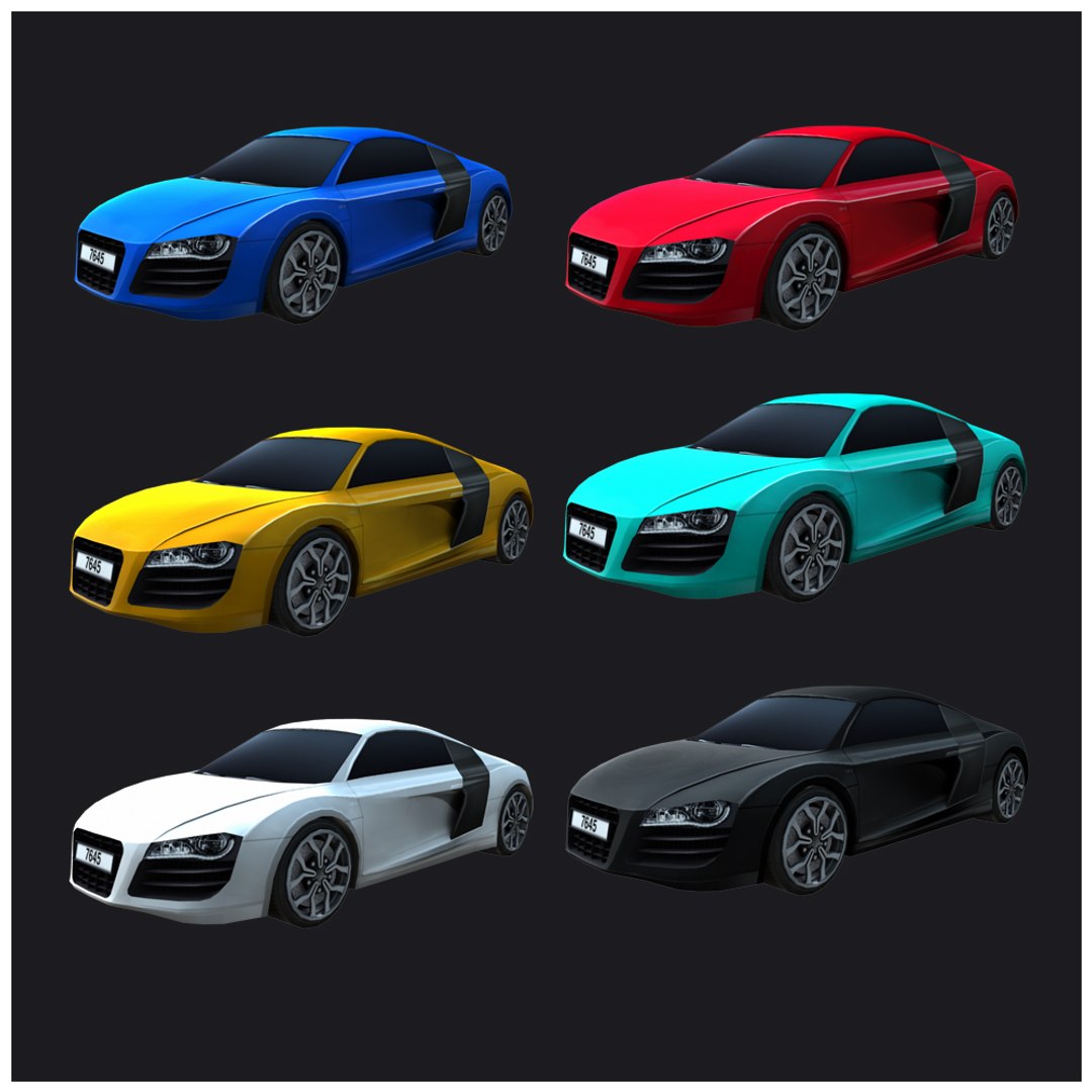 3d car model