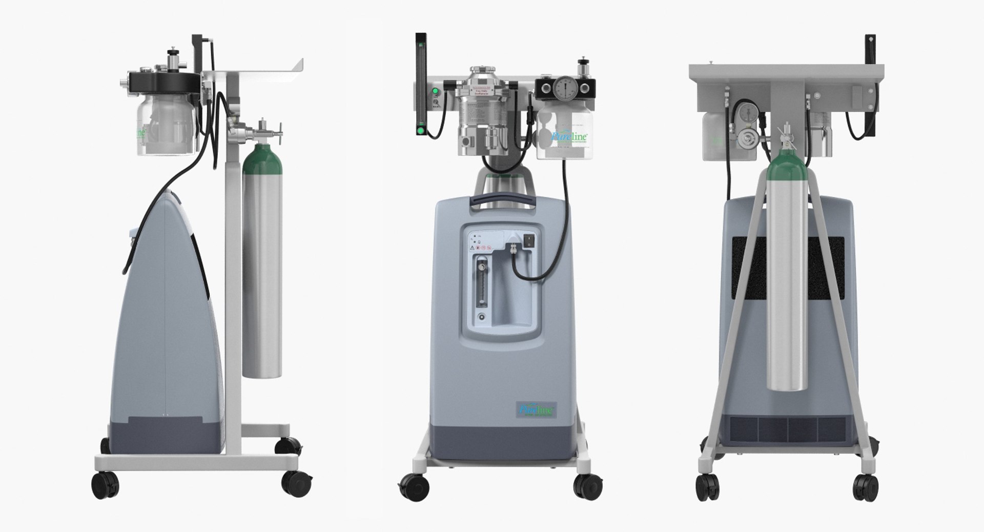 Oxygen Concentrator 3D Model - TurboSquid 1275784