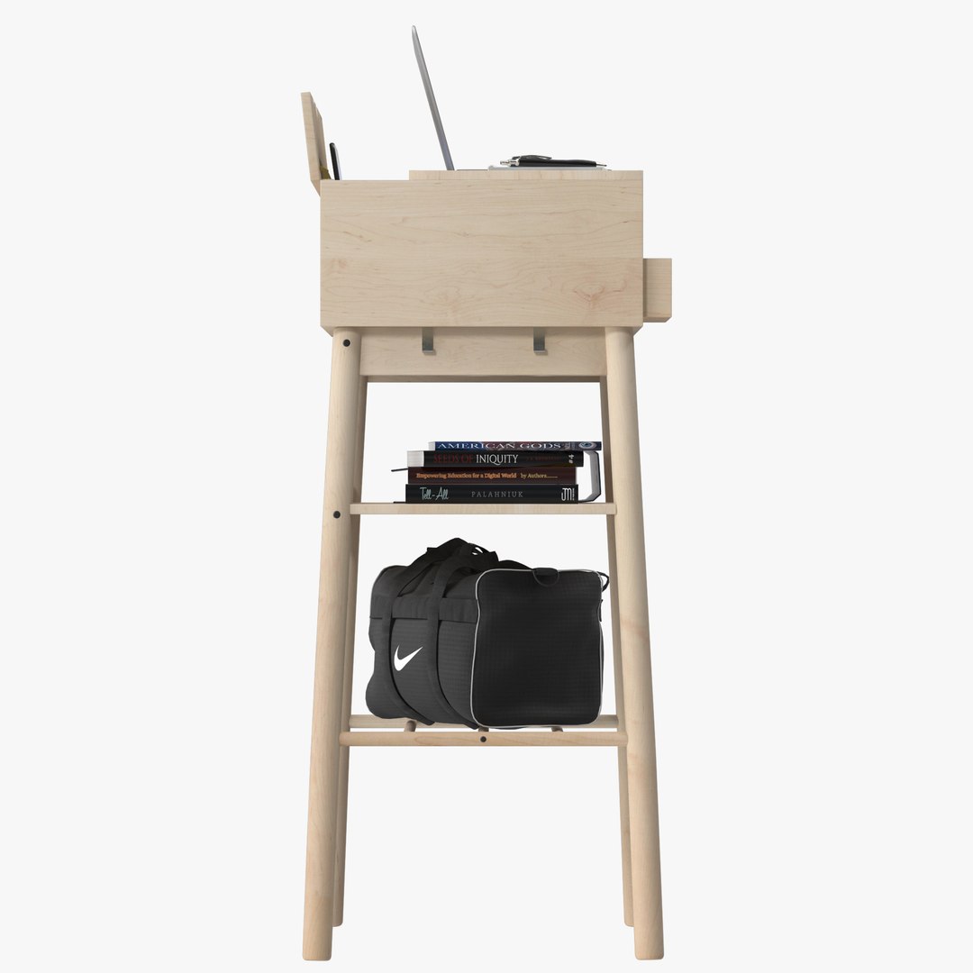 Ikea Knotten Standing Desks 3D Model - TurboSquid 1300136