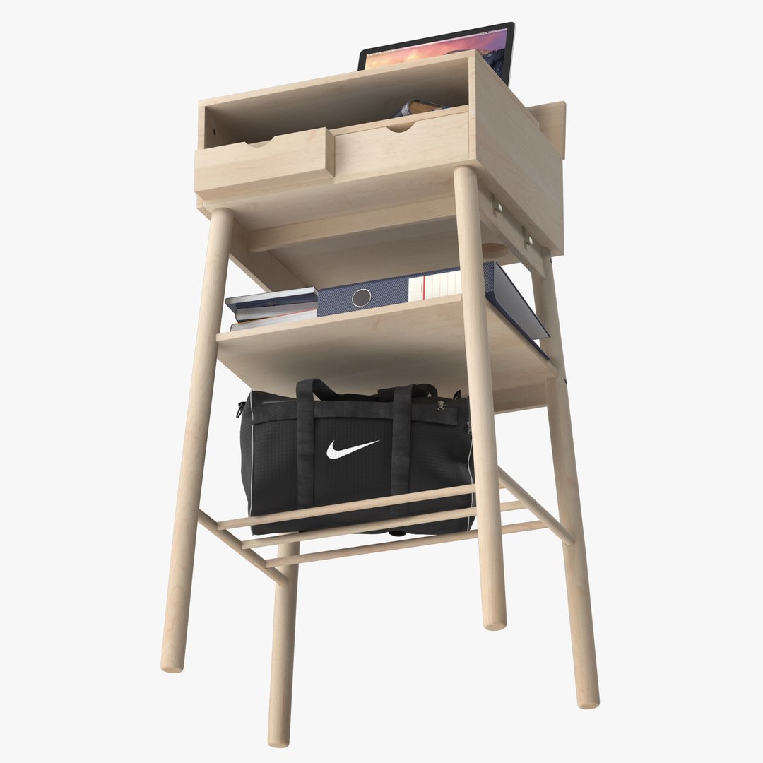Ikea Knotten Standing Desks 3D Model - TurboSquid 1300136