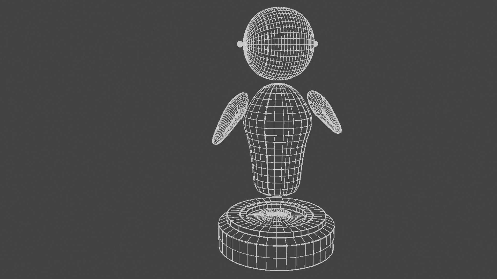 modelled bot obj