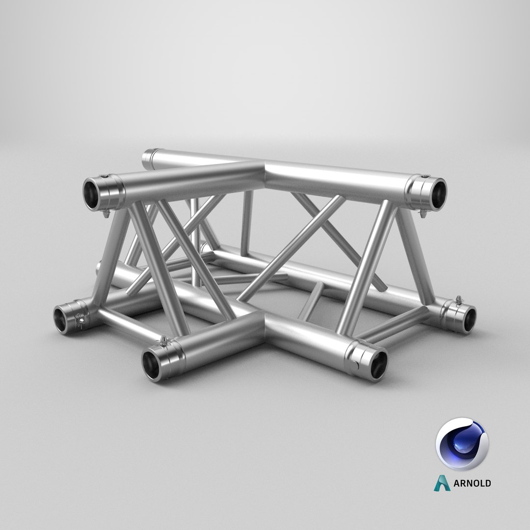 Triangular Truss A 30T K6 3D Model - TurboSquid 2044998