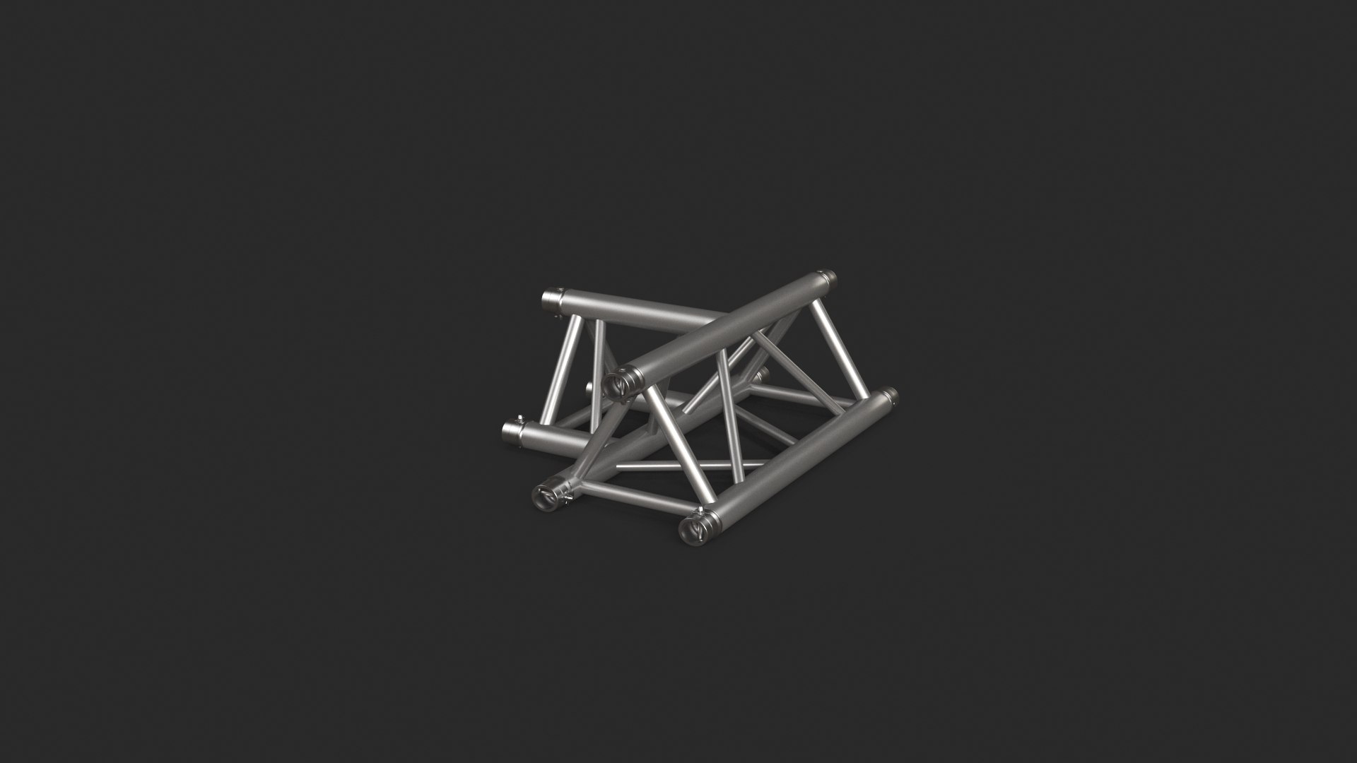 Triangular Truss A 30T K6 3D Model - TurboSquid 2044998