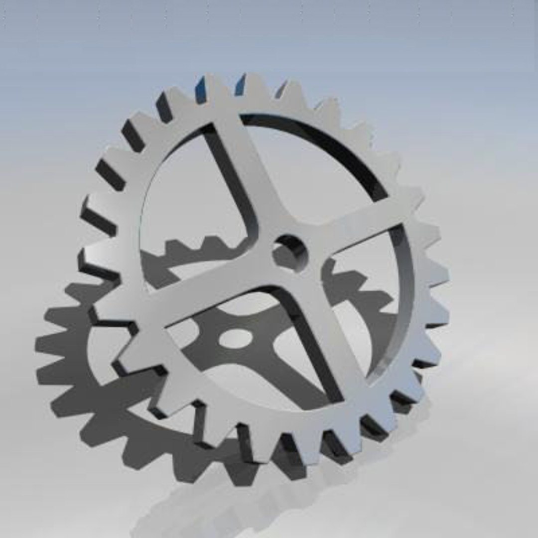 Cog Wheel Gearing 3d Model