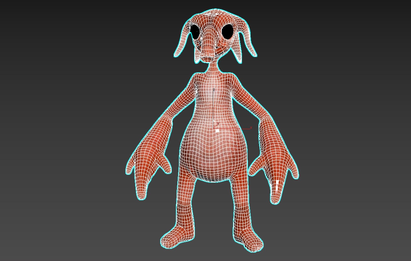 Alien Character - Cartoon Stylized Style 3D Model 3D Model 3D Model ...