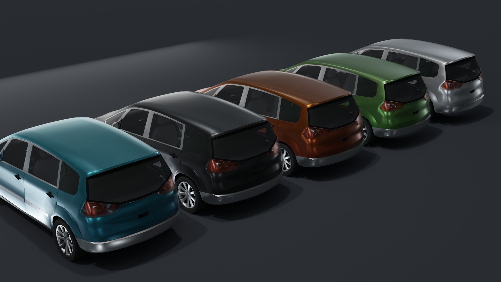 Generic Passenger Car Interior 3D Model - TurboSquid 1626149