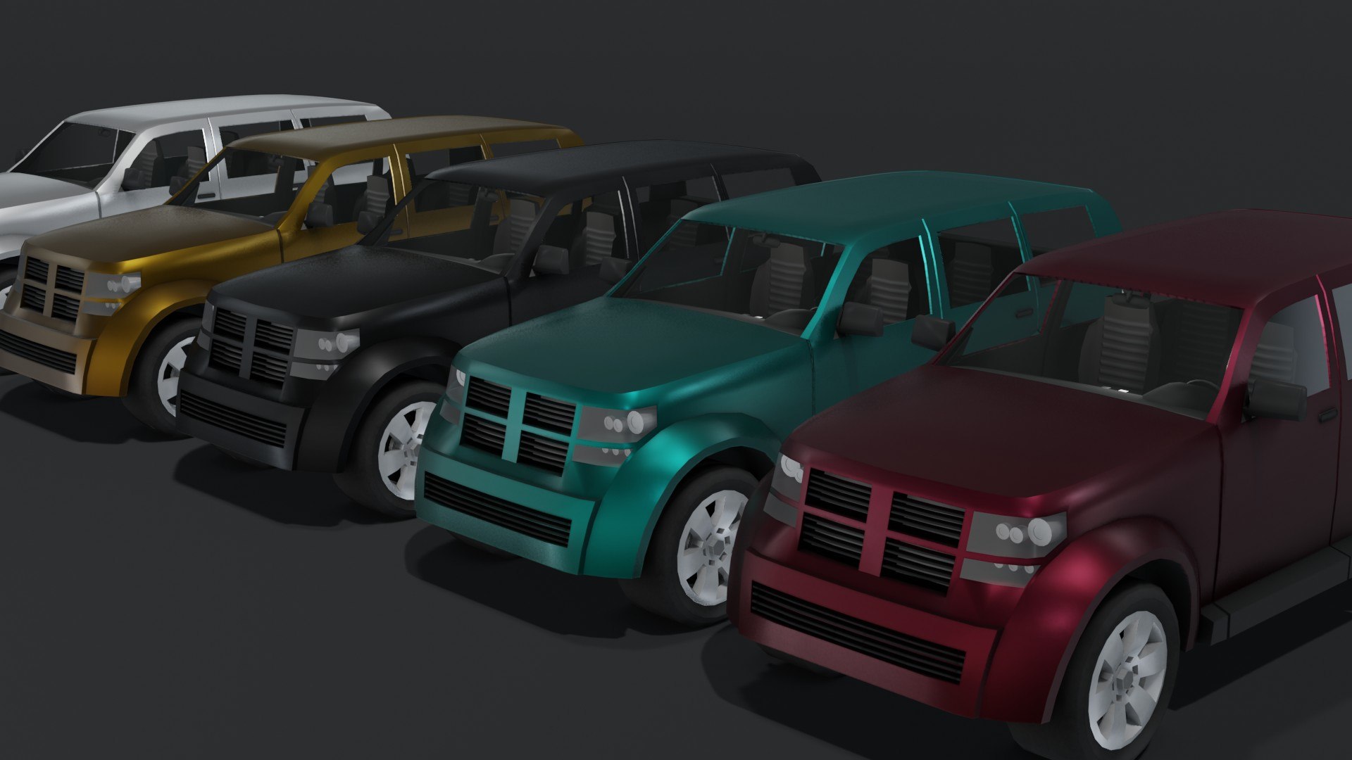 Generic Passenger Car Interior 3D Model - TurboSquid 1626149