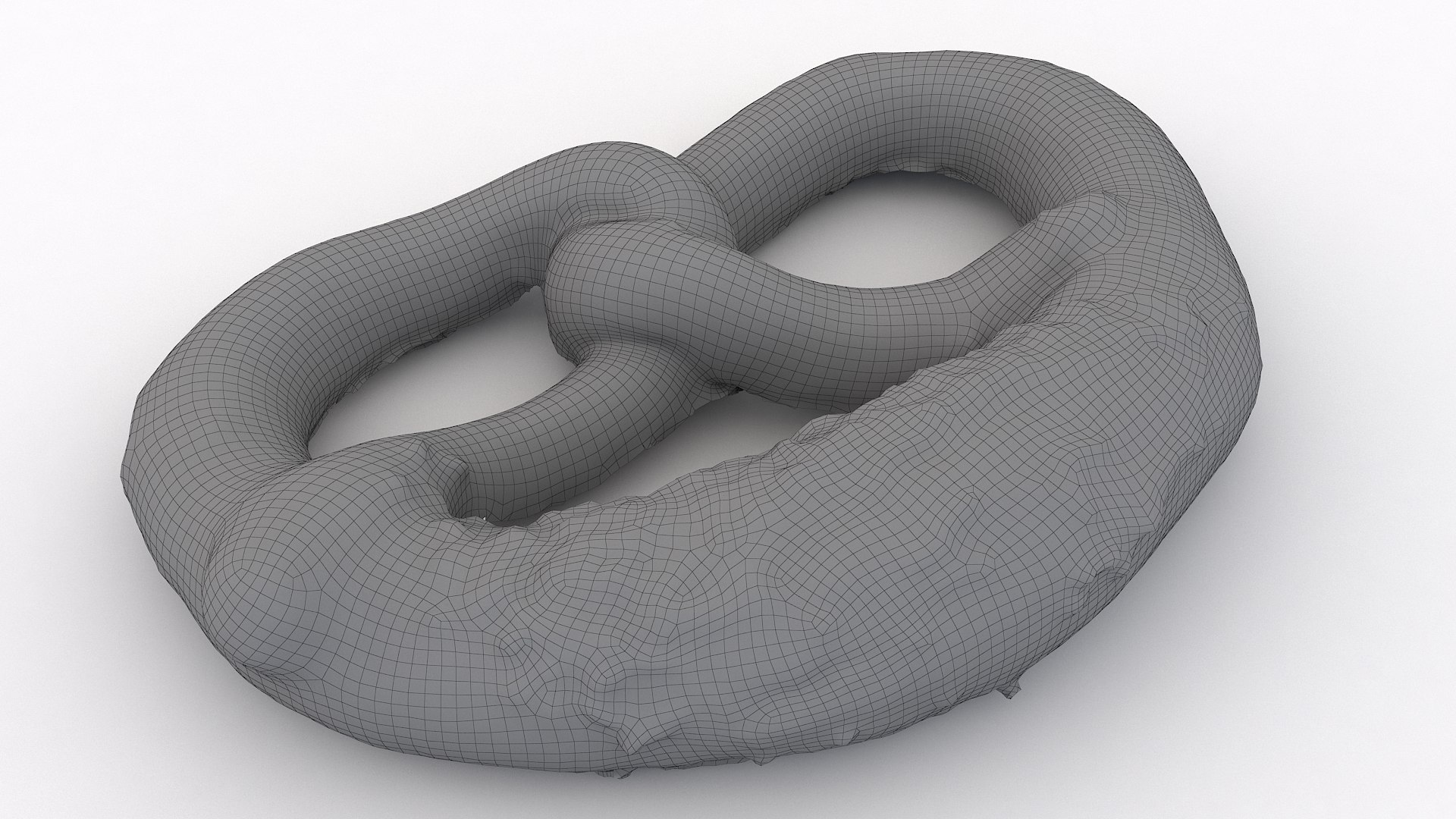 Pretzel Food Snack 3D Model - TurboSquid 1521465
