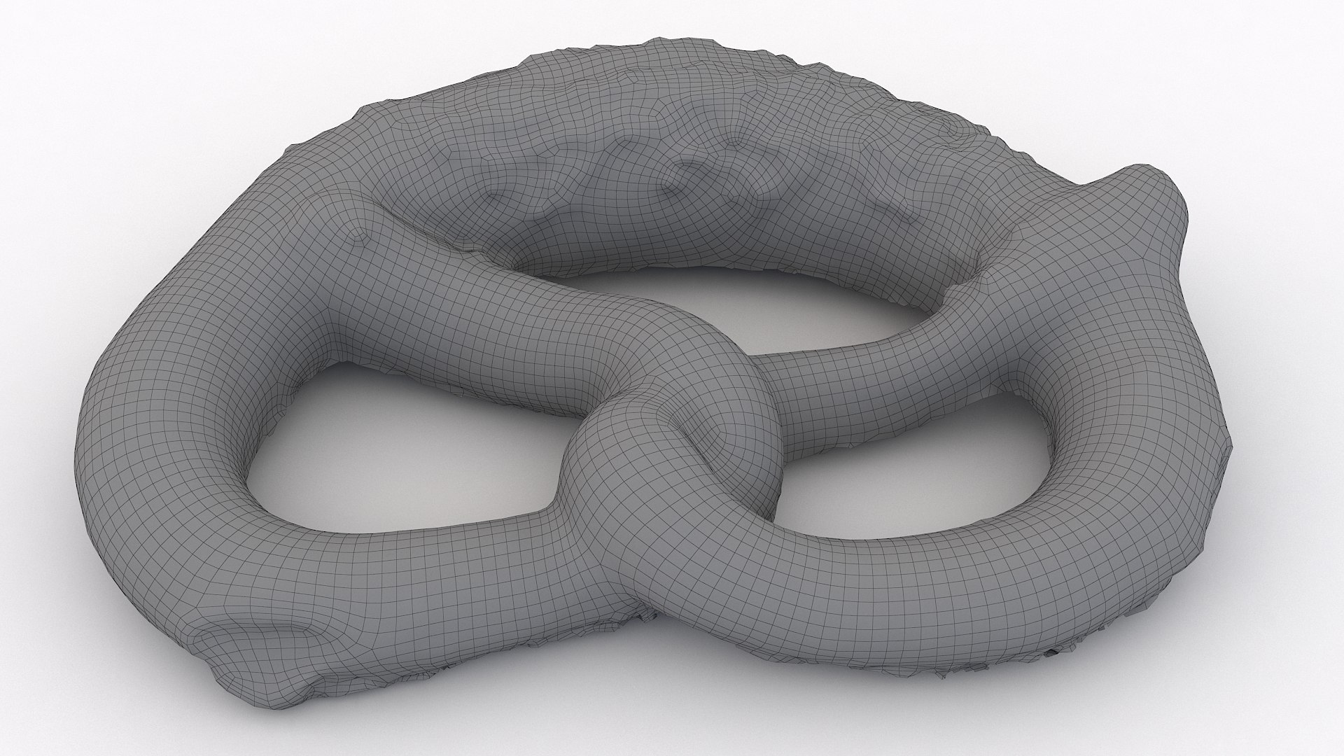 Pretzel Food Snack 3D Model - TurboSquid 1521465