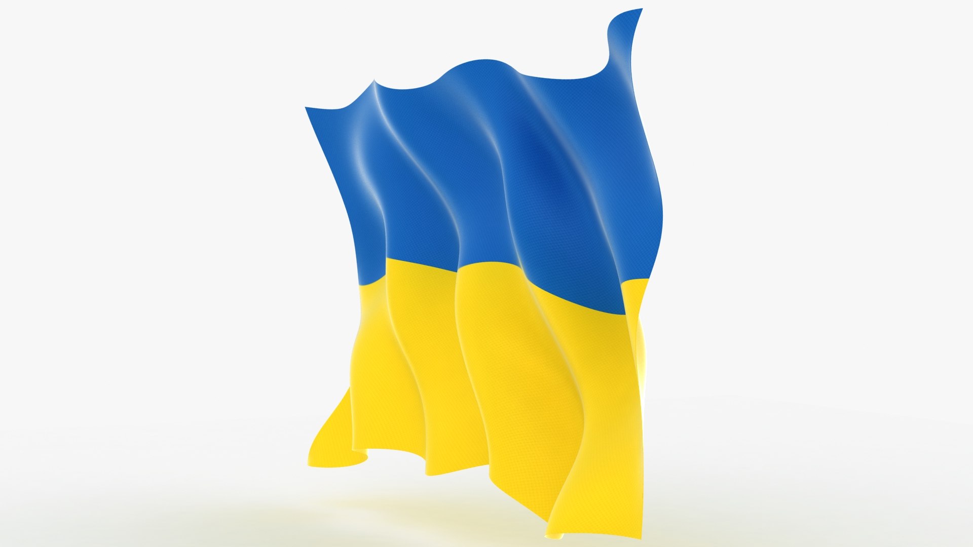 Ukraine Flag Animation 3D Model - TurboSquid 1615034
