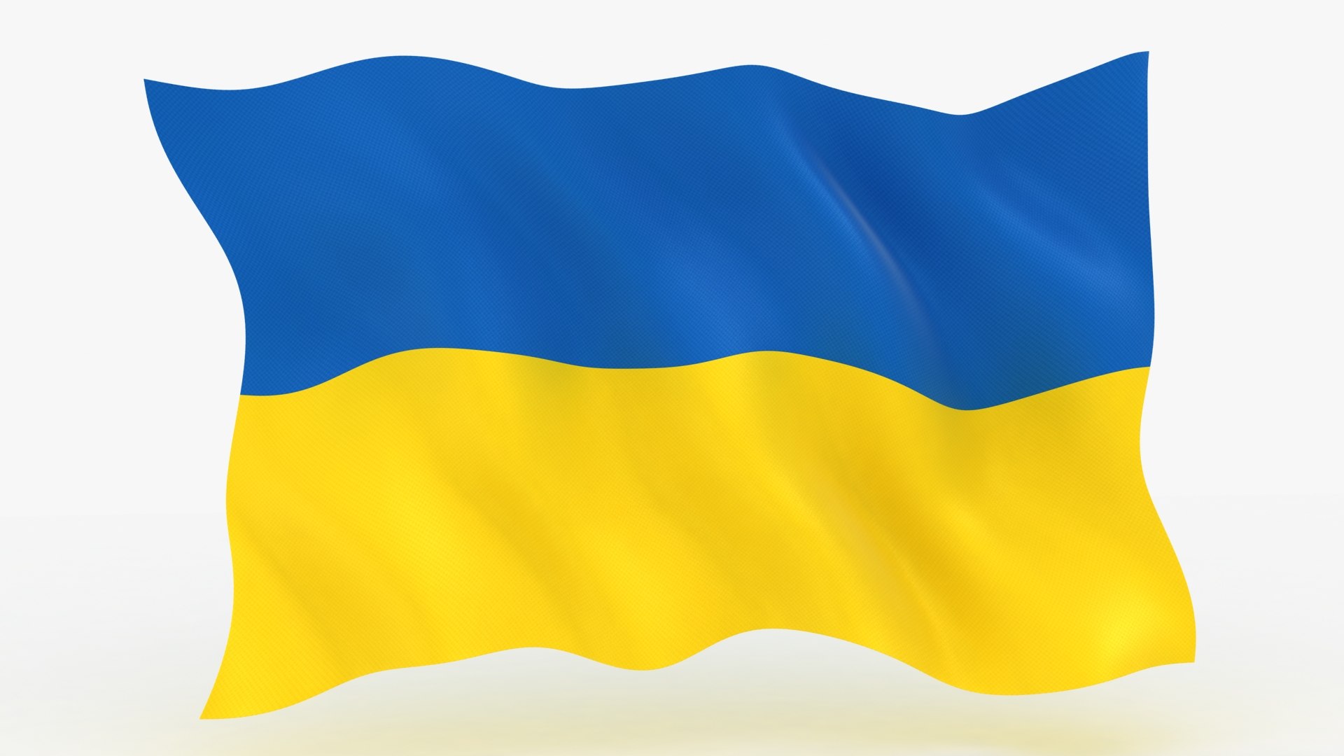 Ukraine Flag Animation 3D Model - TurboSquid 1615034