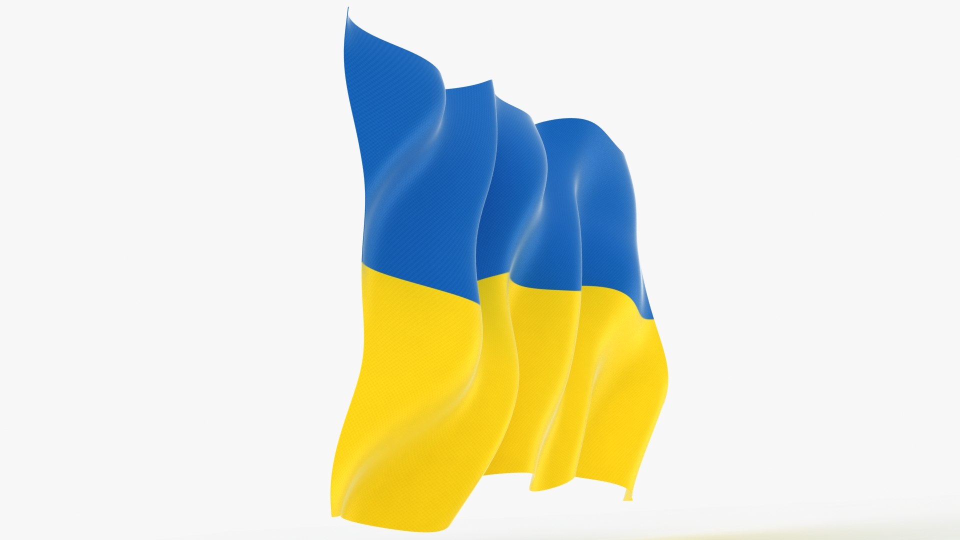 Ukraine Flag Animation 3D Model - TurboSquid 1615034