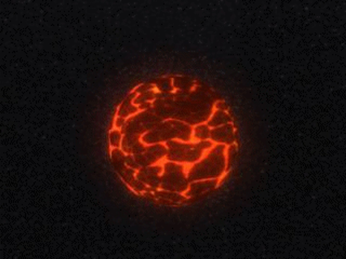 3d Model Volcanic Planet