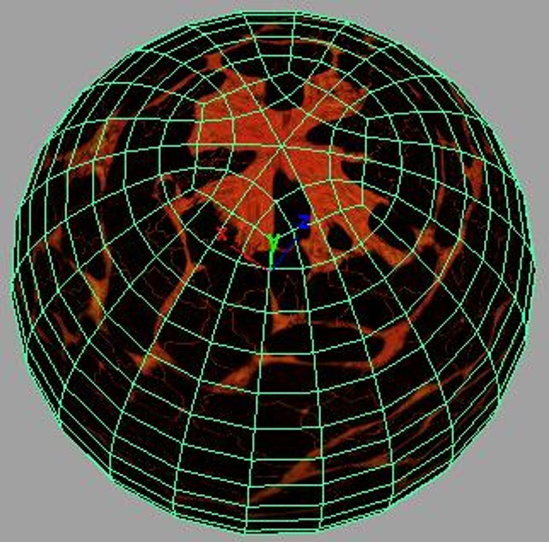 3d Model Volcanic Planet