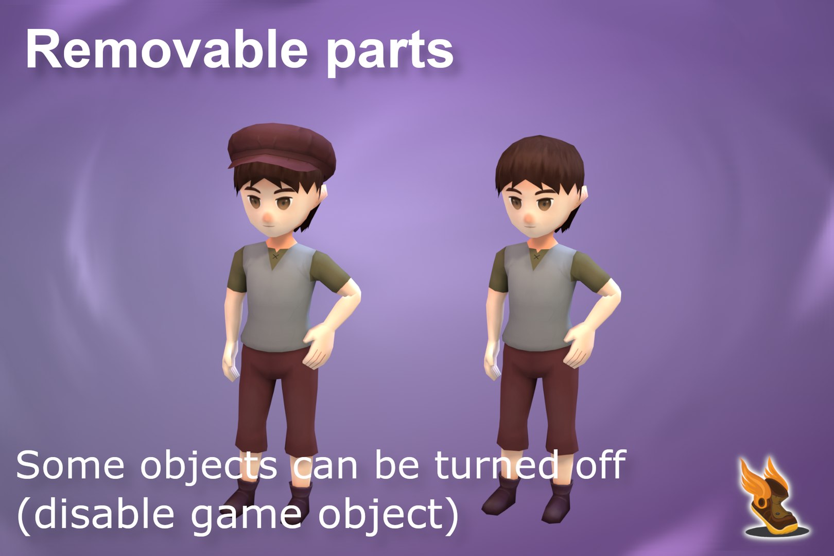 3D model Stylized NPC - Peasant Boy Tom - TurboSquid 2097644