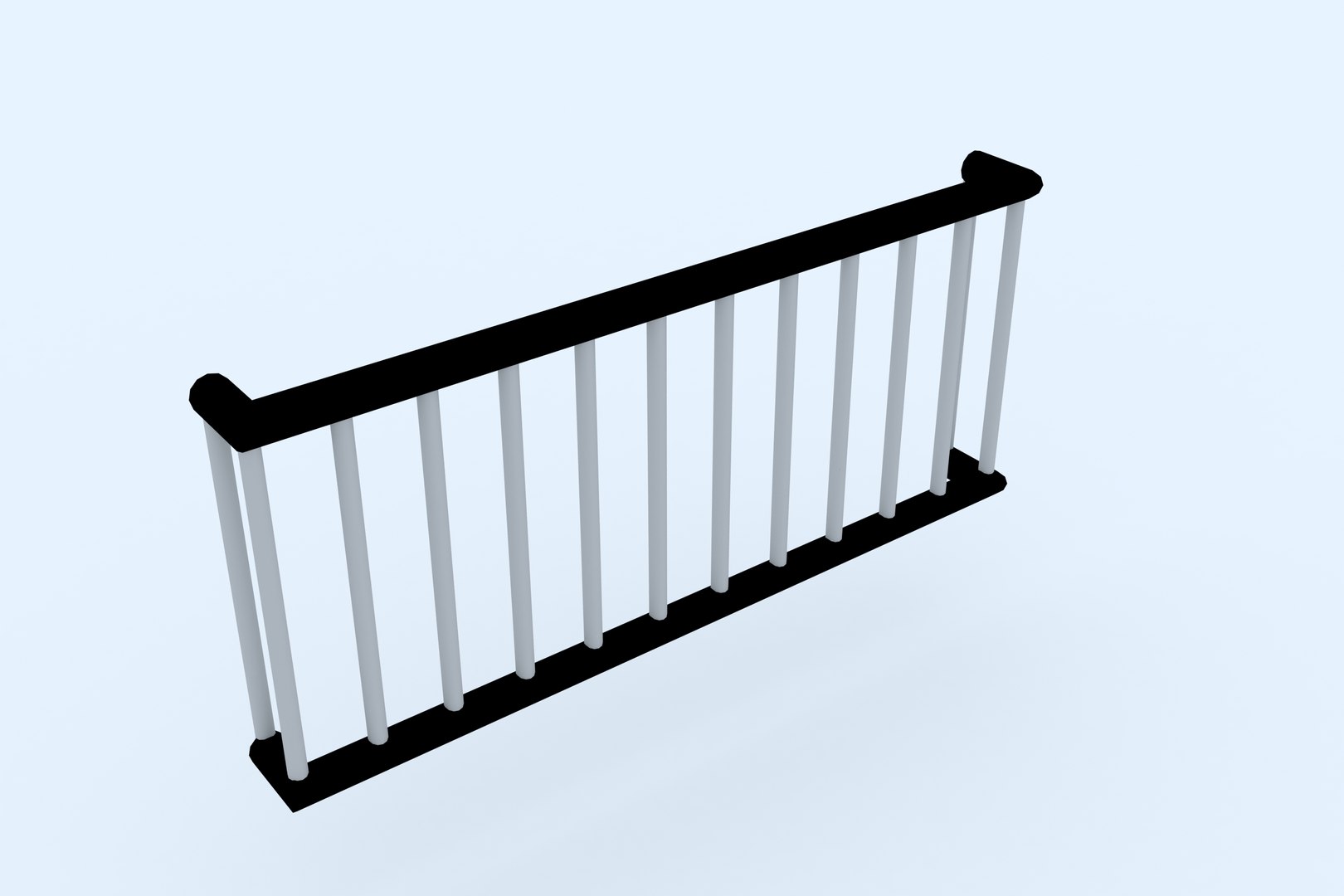 Window Railing 1 3D Model - TurboSquid 1736283