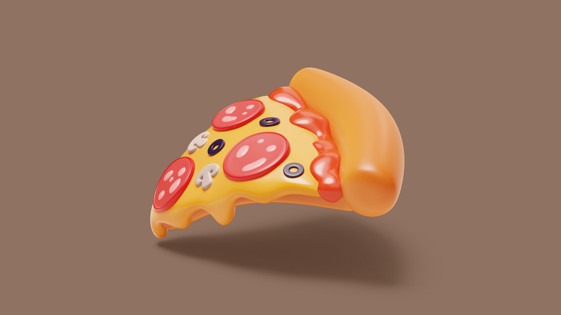 3D Pizza Stylized Model - TurboSquid 2338904
