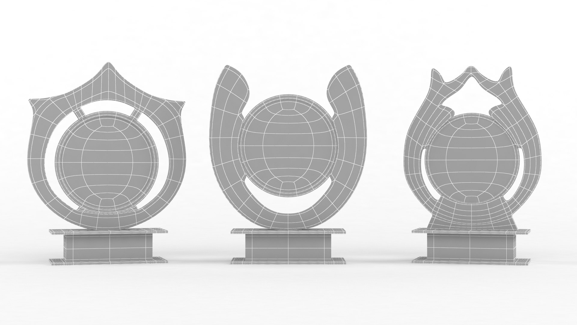 Award Trophy 3D model - TurboSquid 2138951