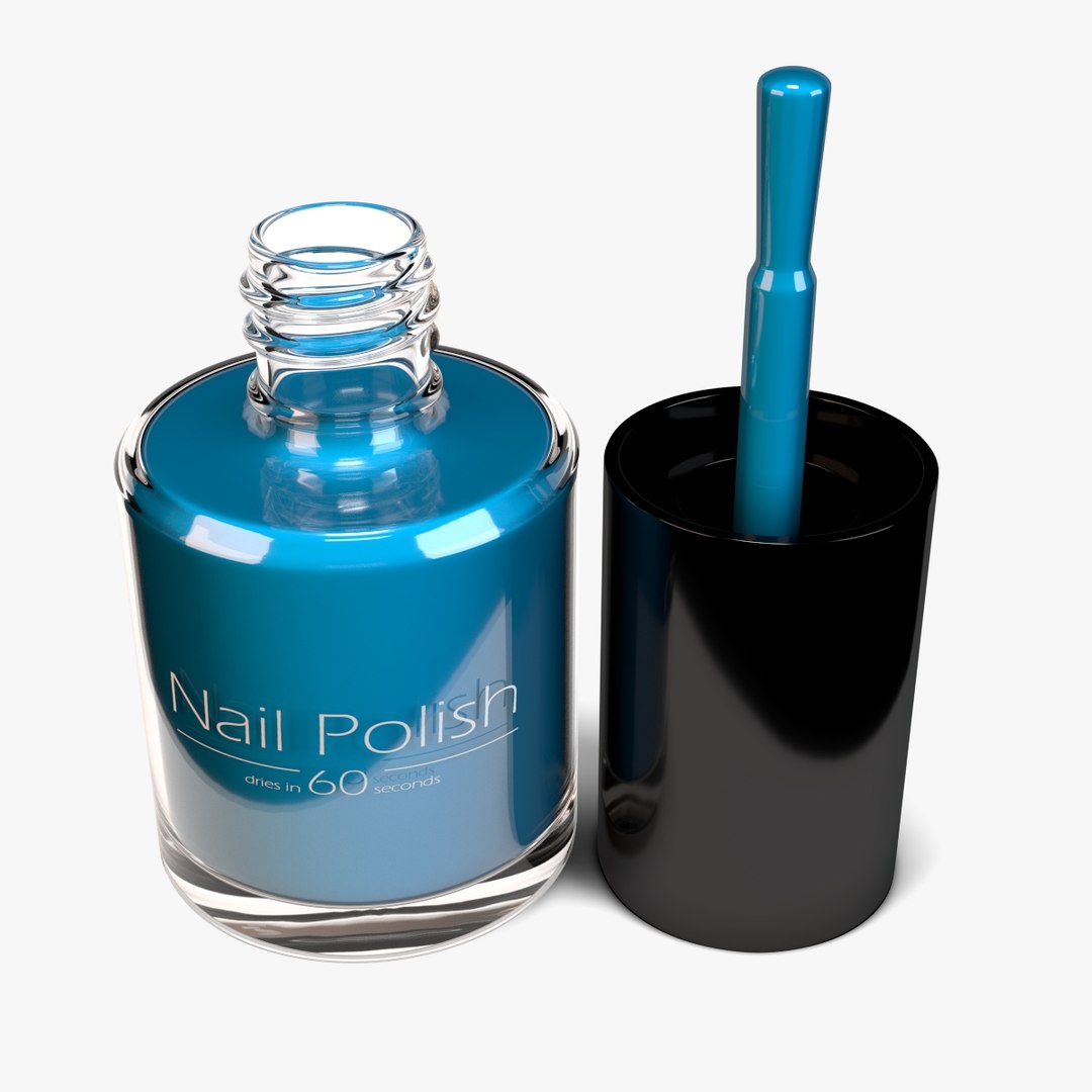 3d Model Nail Polish