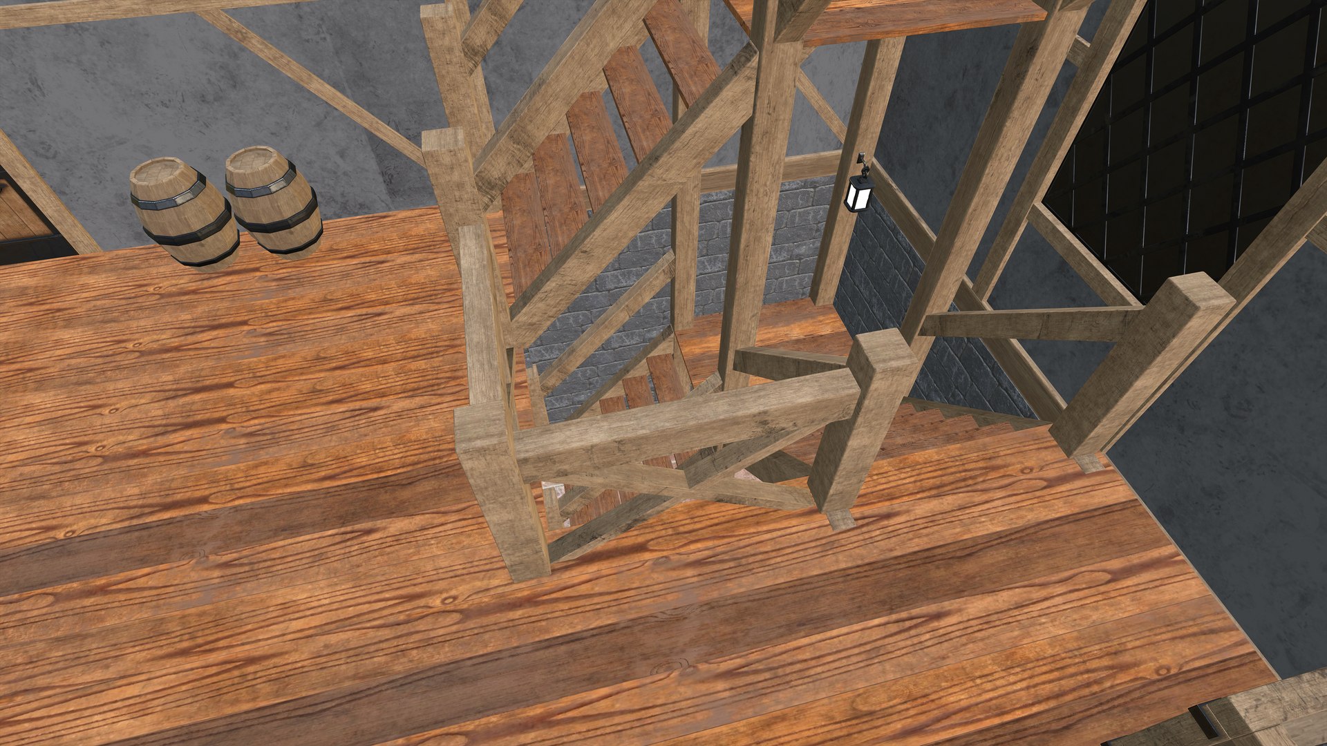 3D Fantasy Modular House - TurboSquid 2285960