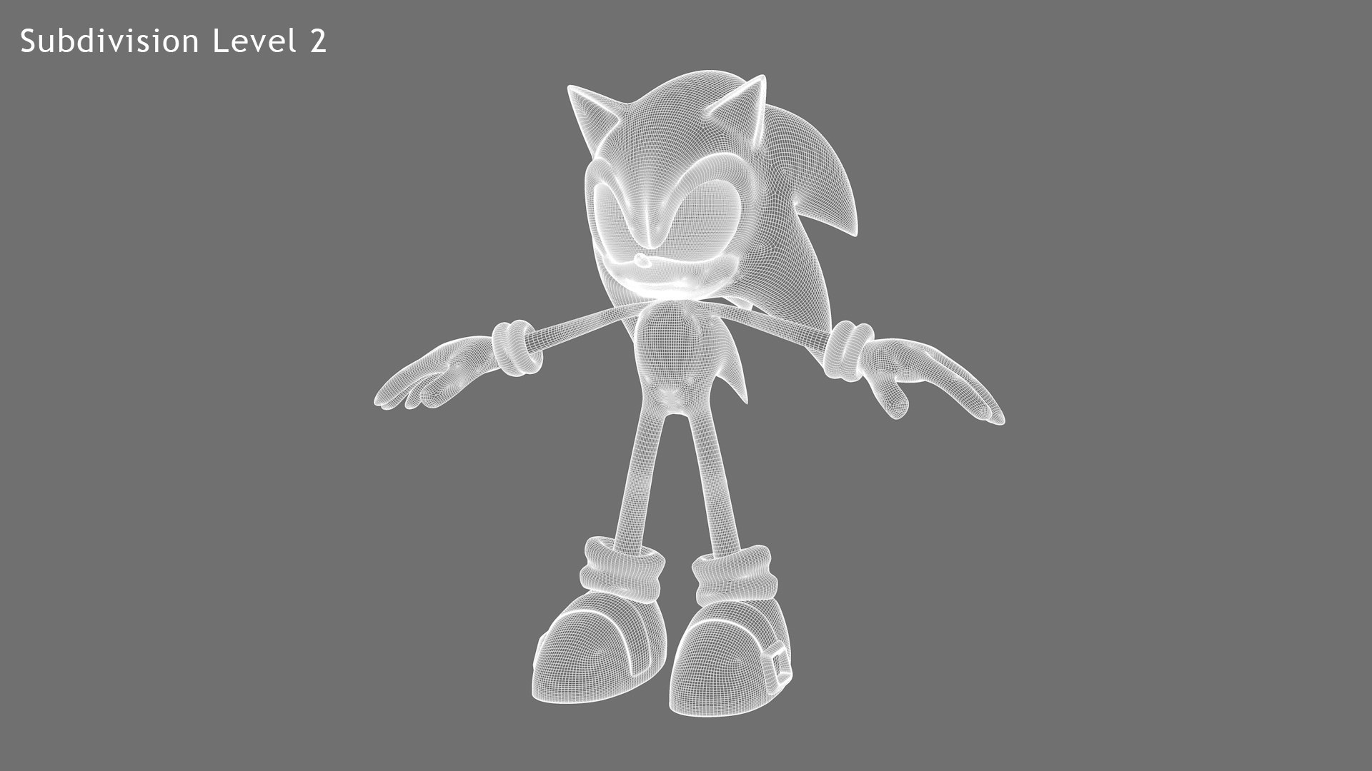 3D Sonic Animation Character Model - TurboSquid 1656728