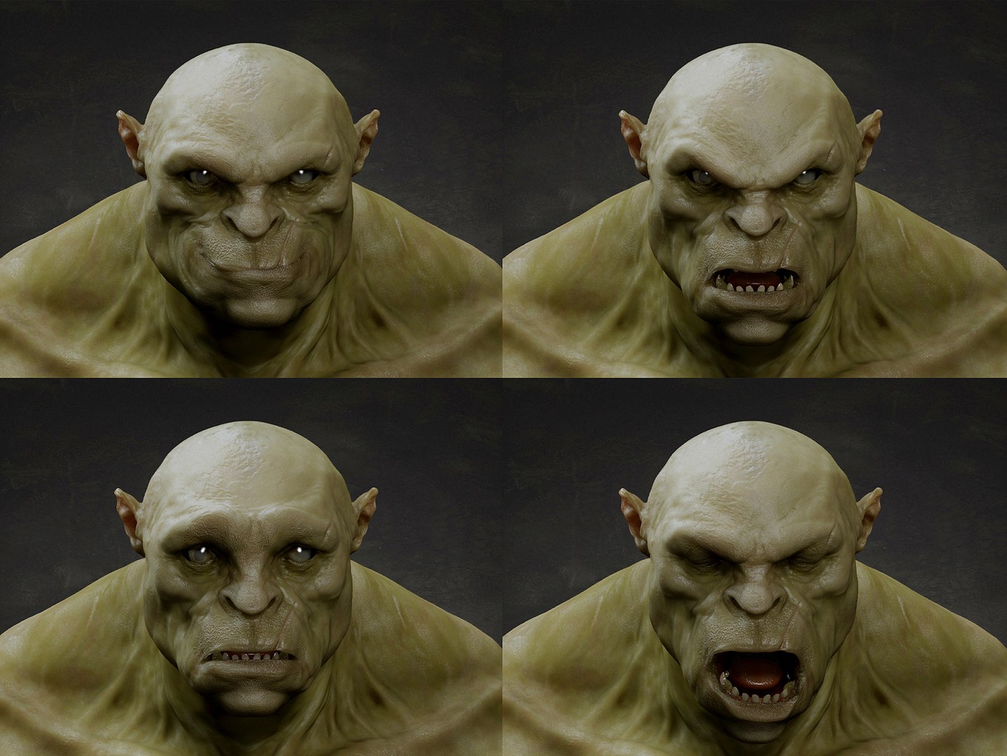 Orc Hulk Model - TurboSquid 1895922