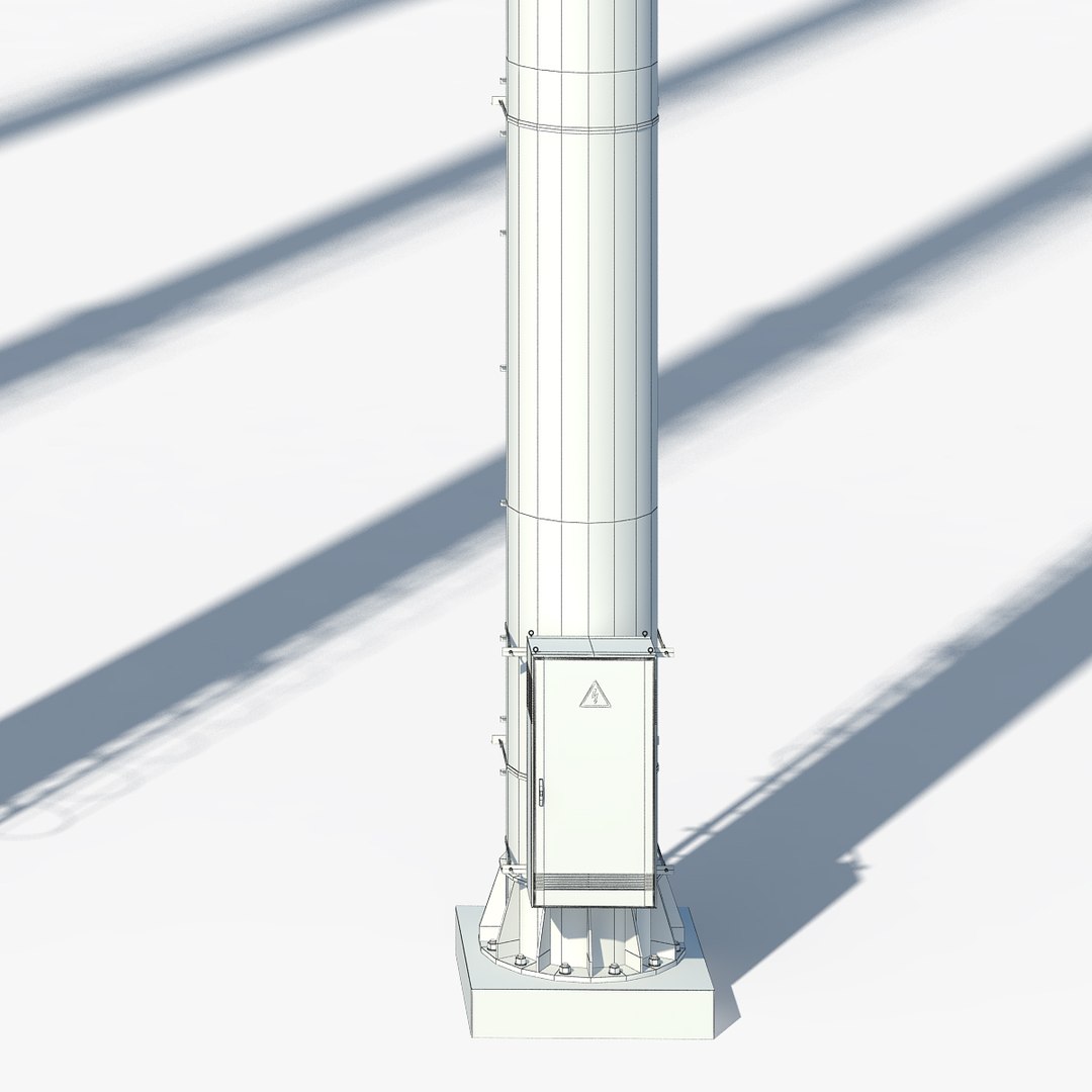 Communication tower 3D model - TurboSquid 1662119