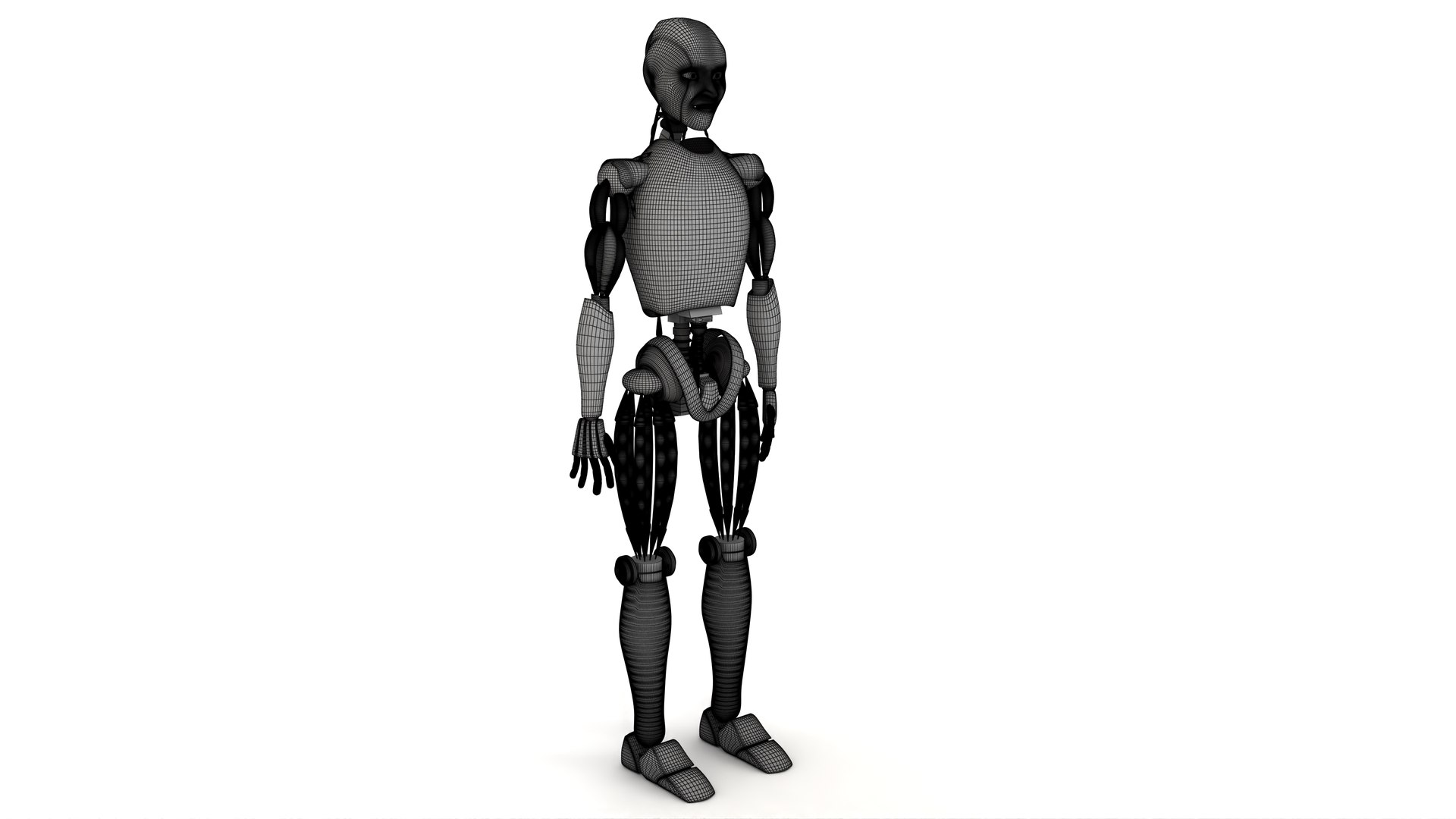 Humanoid Robot Model - TurboSquid 2331845