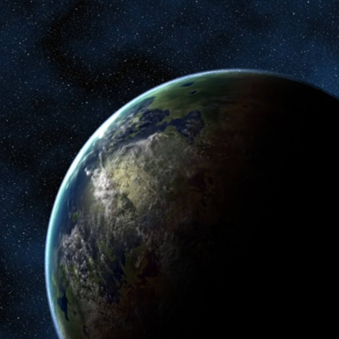 3d Max Super Planet Earth