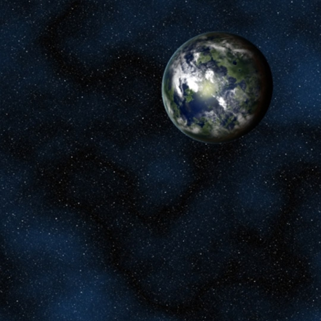 3d Max Super Planet Earth