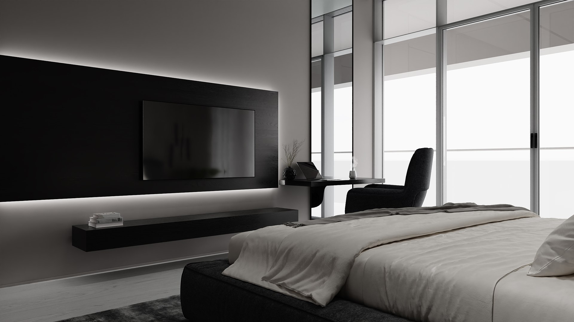Interior Scene Full Pack Geometry Cameras Light 3D Model - TurboSquid ...