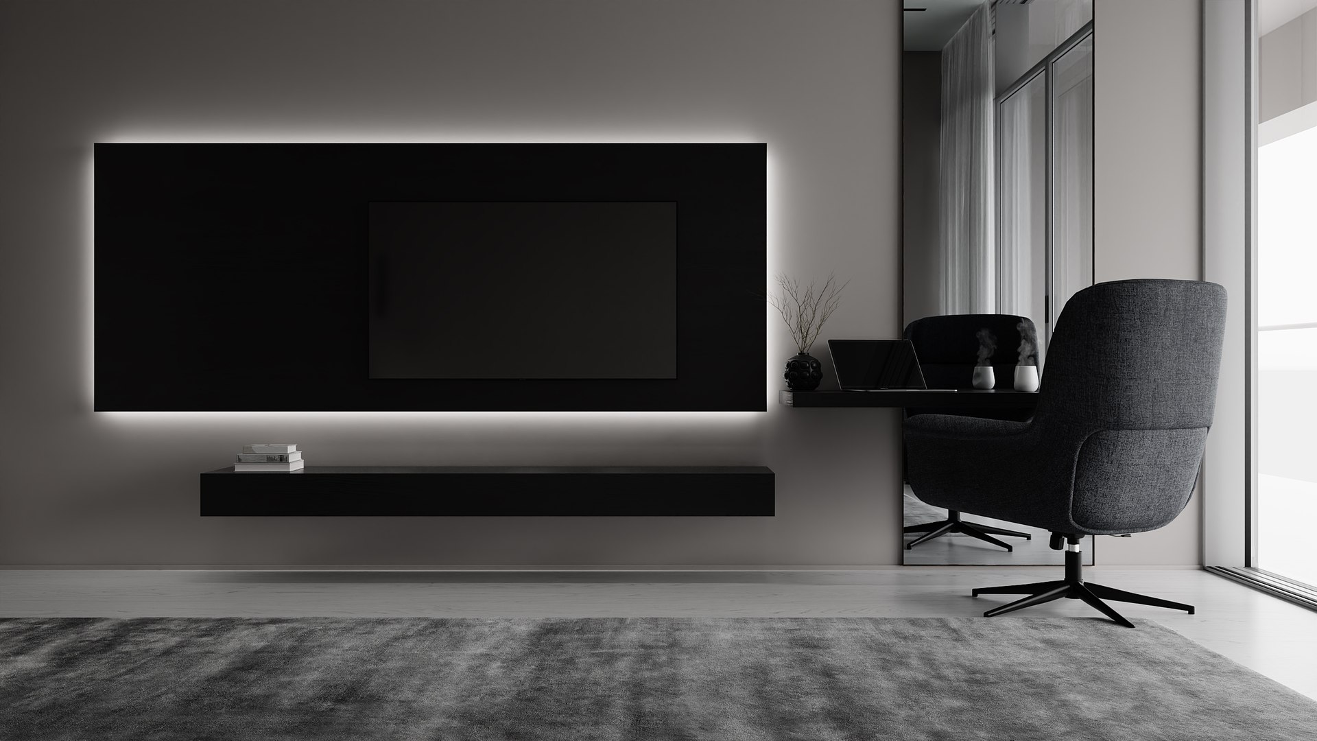 Interior Scene Full Pack Geometry Cameras Light 3D Model - TurboSquid ...