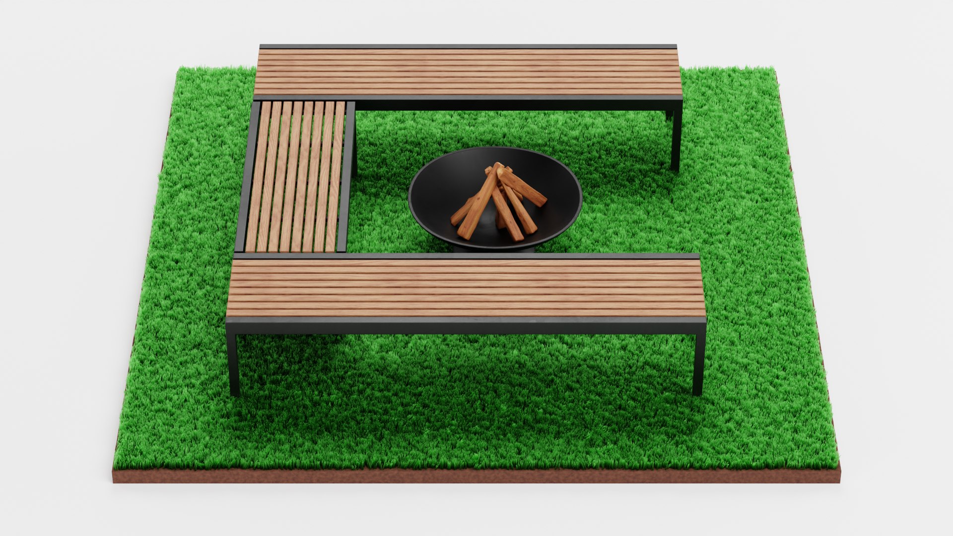 3D Model Garden Setup 13 - TurboSquid 2061399