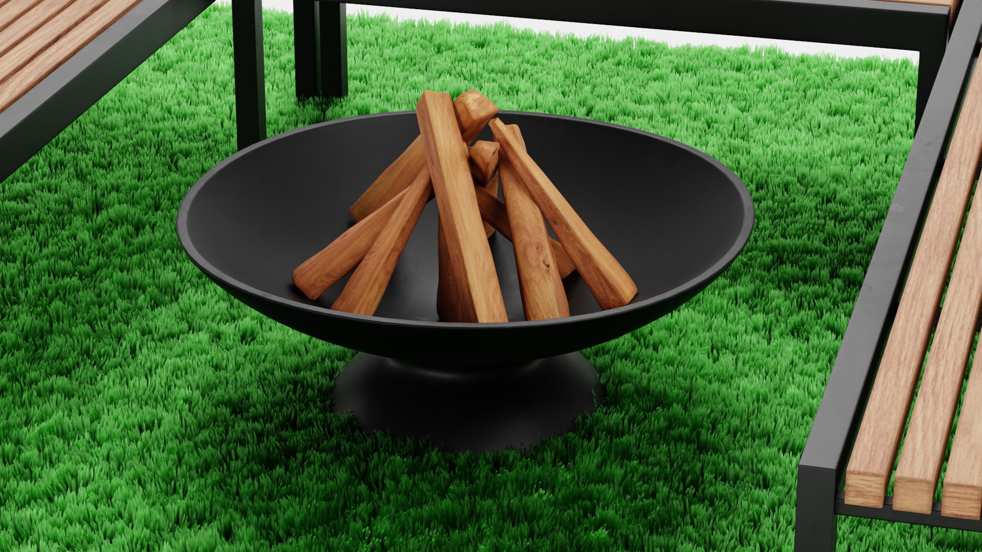 3D Model Garden Setup 13 - TurboSquid 2061399