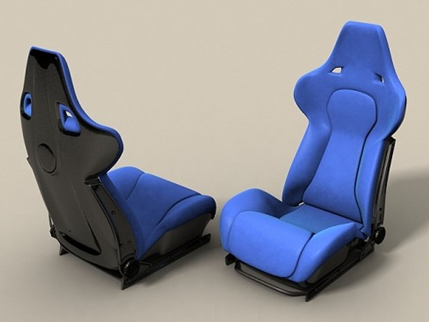 Recaro Racing Seat 3d Model