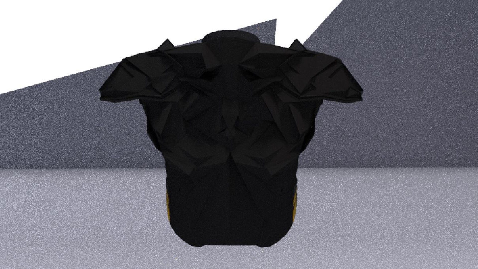 3D Model Futuristic Chest Armor - TurboSquid 1447607